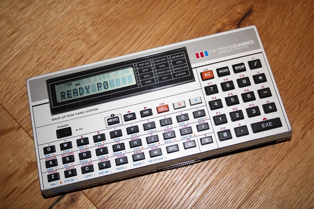 CASIO FX-720P COMPUTER / Taschenrechner / mit 2MB RAM-Karte EUR 35,00 ...