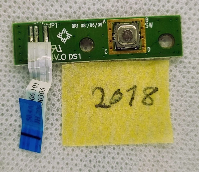 DELL INSPIRON 1545 1546 Laptop Power Button Board with Cable - Genuine ...