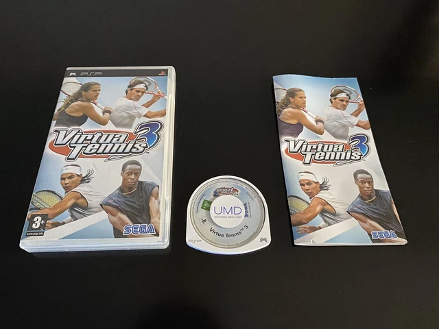 VIRTUA TENNIS 3 Pal Sony Psp Edition Fr Pal Complet EUR 7,99 - PicClick FR