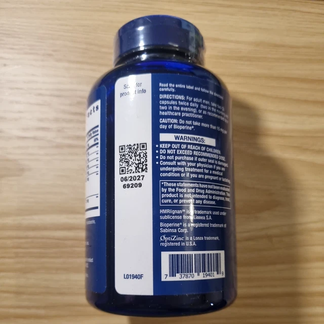 SUPER MIRAFORTE W Standardized Lignans 120 Caps - Life Extension ...