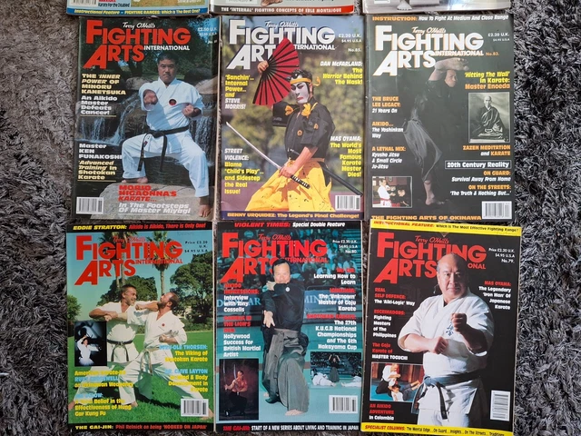 11 CLASSIC FIGHTING arts international magazine £26.72 - PicClick UK