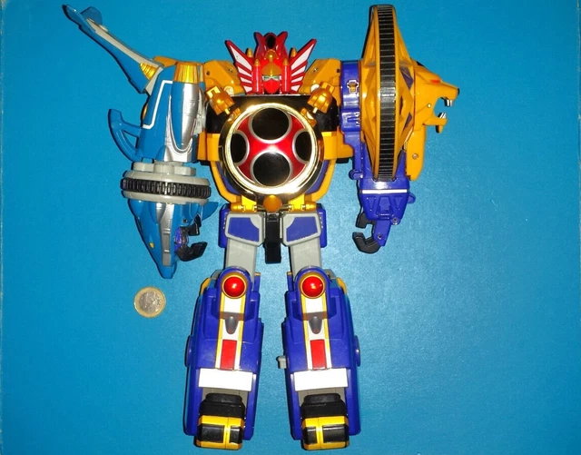 POWER RANGERS ROBOT NINJASTORM MEGAZORD DX DELUXE 10" Bandai 2002 ...