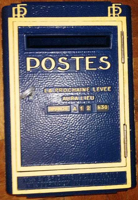 BOITE LETTRE POSTE PTT dejoie 1959 [ briefkasten ] EUR 320,00 - PicClick FR