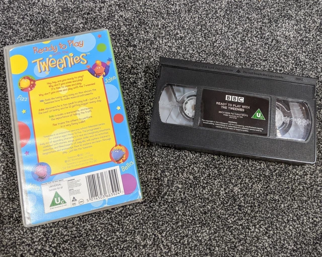 TWEENIES VHS BUNDLE ~ Ready To Play / Colours Are Magic ~BBC Cbeebies ...