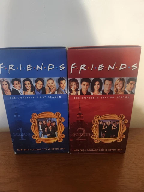 FRIENDS COMPLETE 1ST & 2nd Season Vhs Tape Set £26.76 - PicClick UK