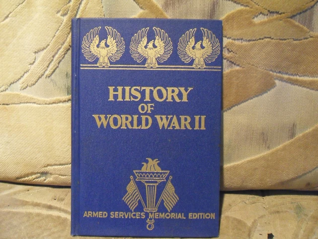 HISTORY OF WORLD War II Armed Services Memorial Edition Vintage WW2 book 100 Pg £19.99 - PicClick UK