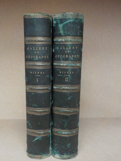 THOMAS MILNER THE Gallery of Geography Pictorial Tour of the World 2 ...