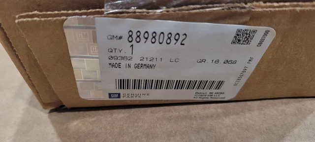 GENUINE GM CHEVY GMC Topkick Kodiak Side View Mirror Glass motor ...