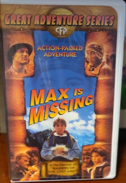 MAX IS MISSING Great Adventure Series CFP Vhs Video in Clamshell Case £ ...