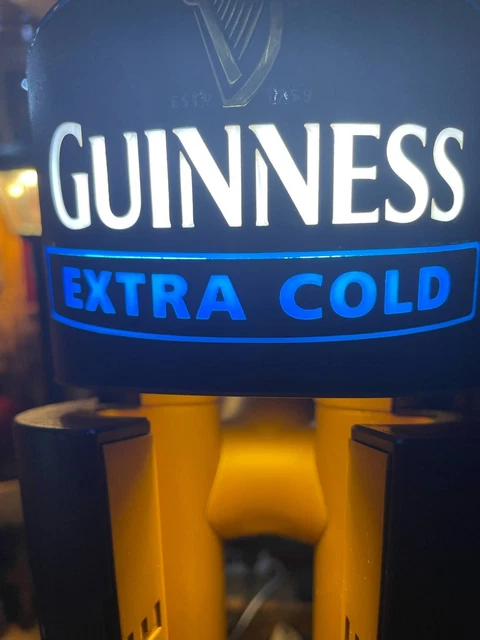 GUINNESS EXTRA COLD Beer Pump Font Mancave Pub Shed Bar £102.64 ...