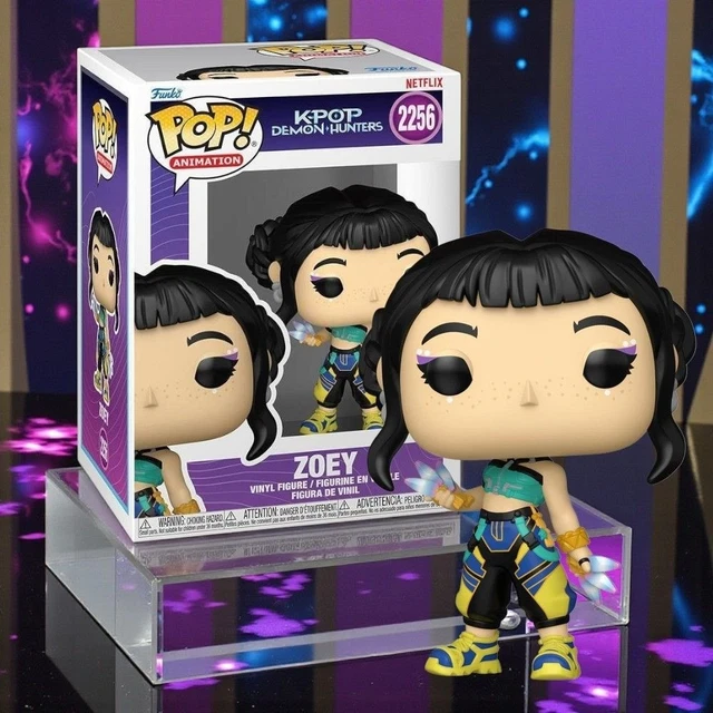 FUNKO POP! ANIMATION Zoey KPop Demon Hunters 2256 Vinyl Figure Netflix ...
