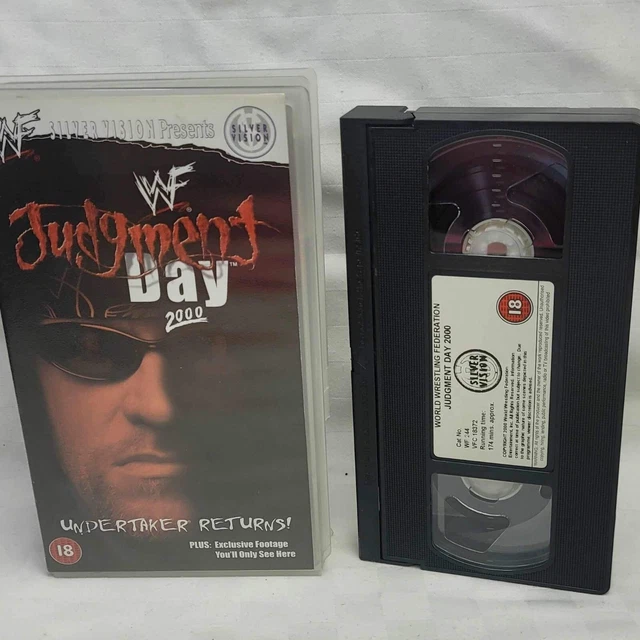 WWE / WWF Judgement Day 2000 VHS Video Tape - Rare TESTED!!!! £6.99 ...