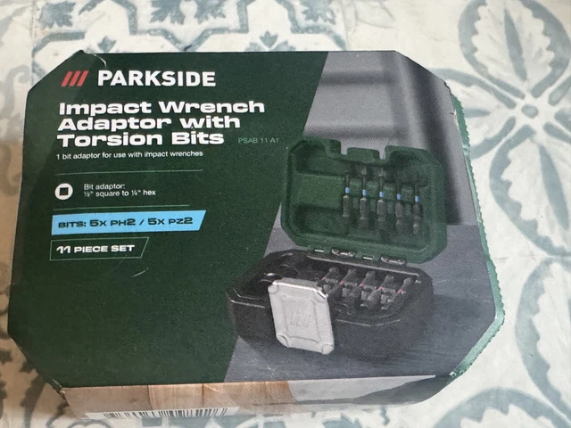 PARKSIDE IMPACT WRENCH Adaptor with Torsion Bits £5.42 - PicClick UK