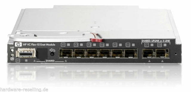 HP VIRTUAL CONNECT Flex-10 10Gb Ethernet Module Pn : 455880-B21 456095 ...