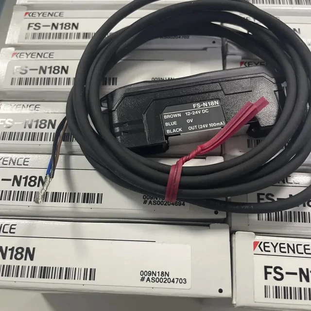 ORIGINAL KEYENCE SENSOR FS-N18N + FU-35FA Fiber Sensor Amplifer with ...