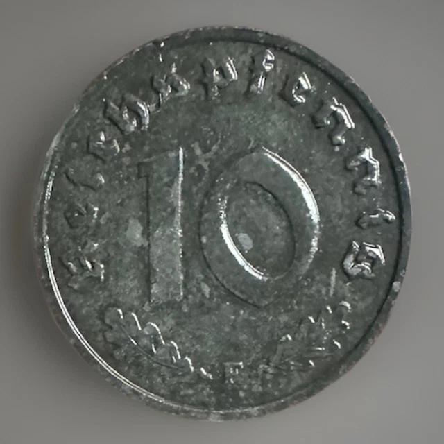 NAZI GERMANY 10 Pfennig 1946 F, Grade UNC. RARE £1.00 - PicClick UK