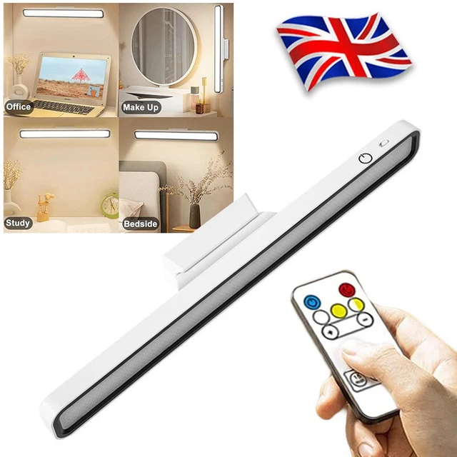 RECHARGEABLE LED LIGHT Bar Magnetic Touch Control Study Under Cabinet ...