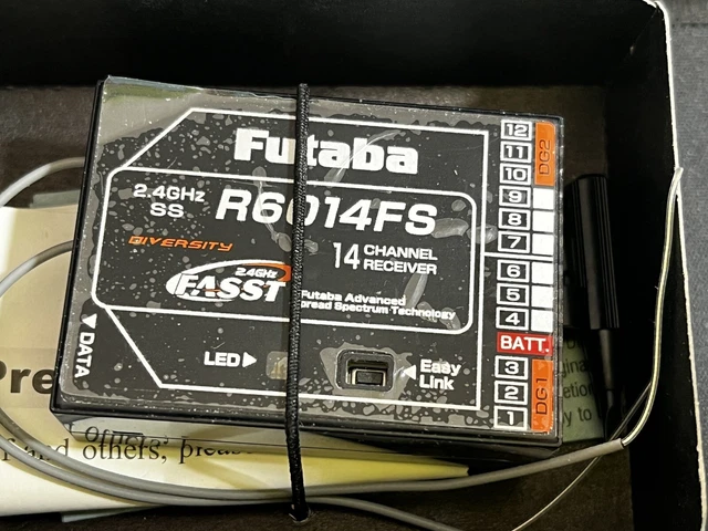 FUTABA R6014FS 14-CHANNEL 2.4GHz FASST Receiver ...... NEW IN THE BOX ...