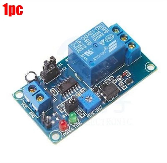 DELAY CIRCUIT MODULE Relay Module 12V Power-Off Delay Ic New ah $7.10 ...