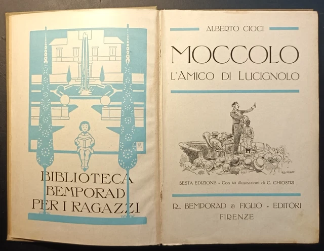 LIBRI PER RAGAZZI/COLLODIANA: Cioci, Moccolo, L'amico Di Lucignolo ...