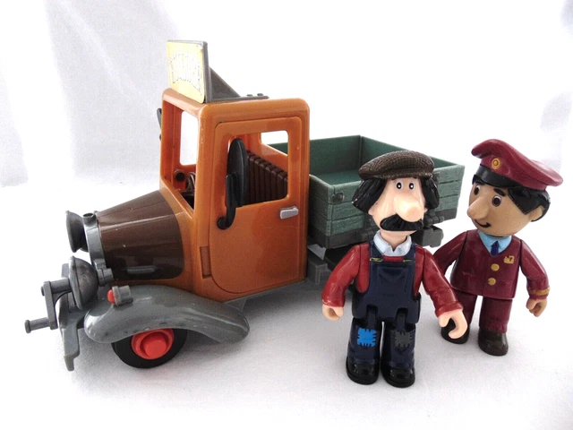 POSTMAN PAT - Ajay Bains And Ted Glen With Push Along Builders Truck £9 ...