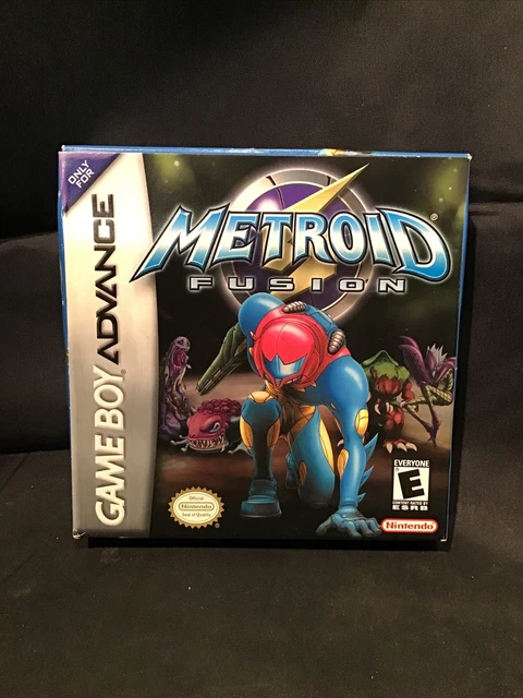 METROID FUSION (NINTENDO Game Boy Advance) Gameboy GBA jeu vidéo SAMUS ...