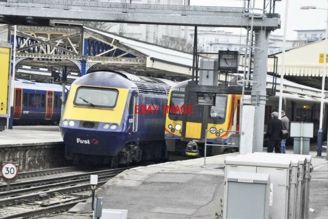 PHOTO CLASS 43 43030 Hst And Emu 444 023 At Basingstoke Station 2Nd ...