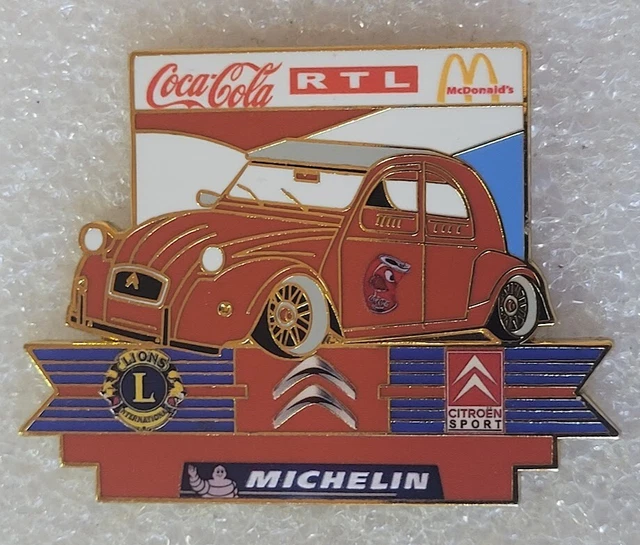 PINS PIN VOITURE Car Citroen Sport 2Cv Michelin Coca Cola Mc Donald Big ...