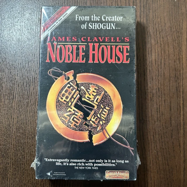 NOBLE HOUSE JAMES Clavell VHS Pierce Brosnan Deborah Raffin New and ...
