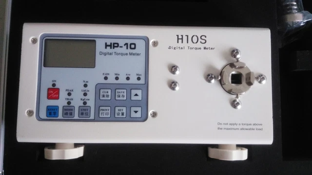 TORQUEMETER HIOS HP-10 Digital Torque Meter Torsiometer Torsion ...