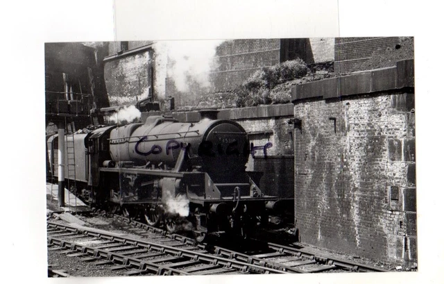 RAIL PHOTO LMS 460 Black 5 45310 Manchester Victoria station LYR 2view ...
