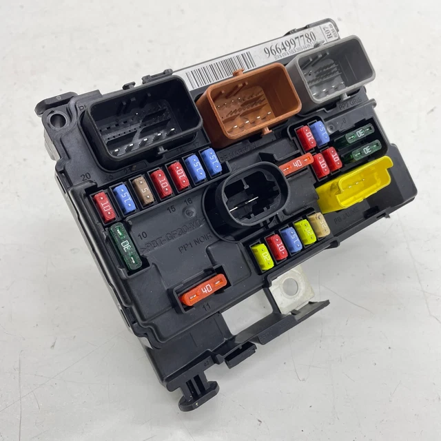 CITROEN C3 MK2 Fuse Box 9664997780 Bsm Power Board 1.4 Petrol Kft 09-13 ...