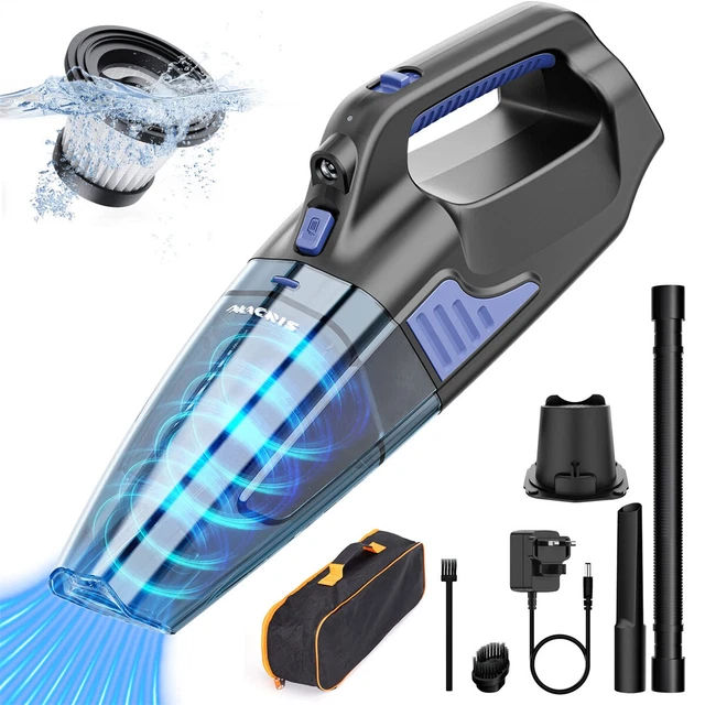 ALACRIS 150W KABELLOS Handstaubsauger Dual Engine 16KPA Staubsauger Für ...