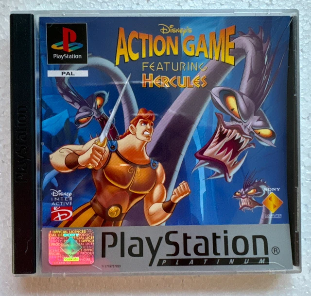 PLAYSTATION 1 WALT Disney Action Game Featuring Hercules £15.00 ...