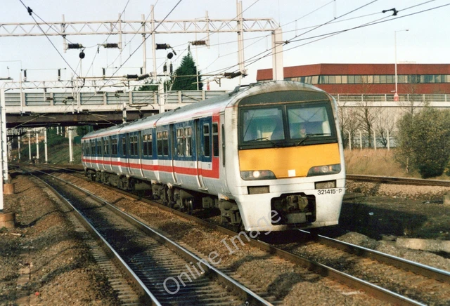RAILWAY PHOTO 6X4 EMU 321 415 NSE Birmingham Int 10/12/99 £6.00 ...