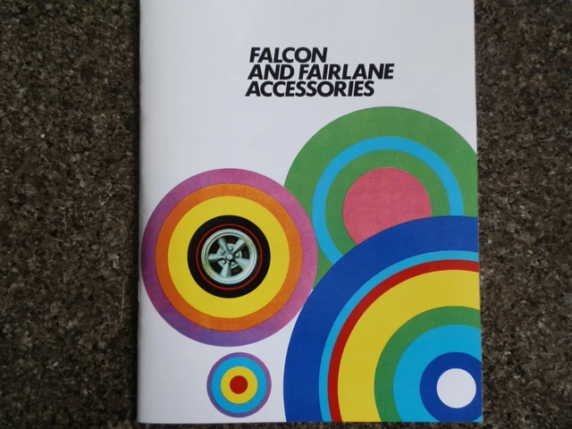 FORD FALCON XA And Zf Fairlane Accessories Brochure. ''Rare'' $22.42 ...