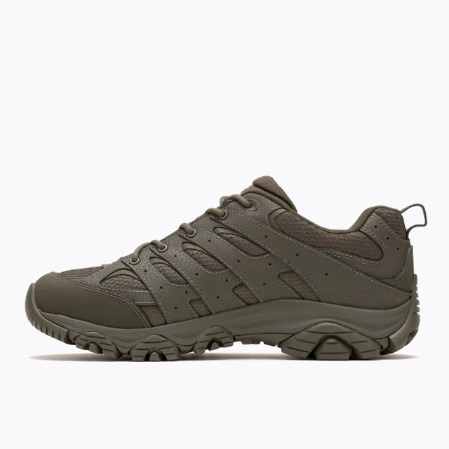 MERRELL WORK MEN'S Moab 3 Tactical Shoe Dark Olive - J004117, Dark ...