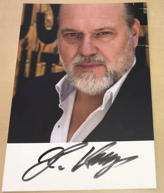 JAN GREGOR KREMP Original signierte Autogrammkarte Der Alte Autogramm ... JAN GREGOR KREMP Original signierte Autogrammkarte Der Alte Autogramm ...