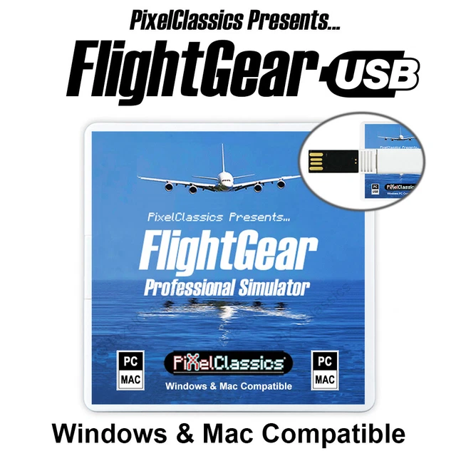 PRO FLIGHT SIMULATOR 2023 Edition Full Version FlightGear Aircraft Sim ...