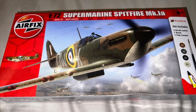 AIRFIX MODEL KIT 68206 Supermarine Spitfire Mk 1A Scale 1;72 New EUR 9,24 - PicClick DE