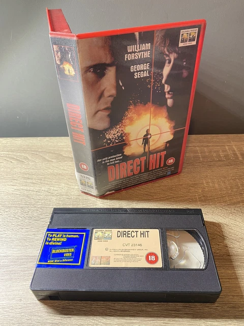 WILLIAM FORSYTH DIRECT Hit Big Box Ex Rental (1994, 18) VHS Video Tape ...