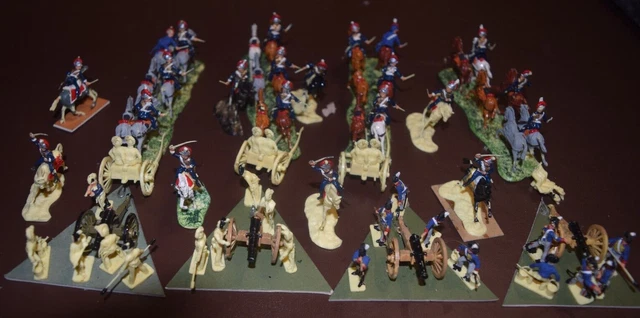 AIRFIX 1/72 WATERLOO BRITISH ARTILLERY Napoleonic Figures Set S46 - 4 ...