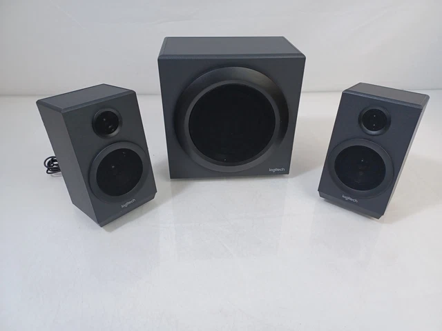 LOGITECH Z333 S-00154 2.1 Powered Multimedia Speakers With Sub-Woofer £ ...