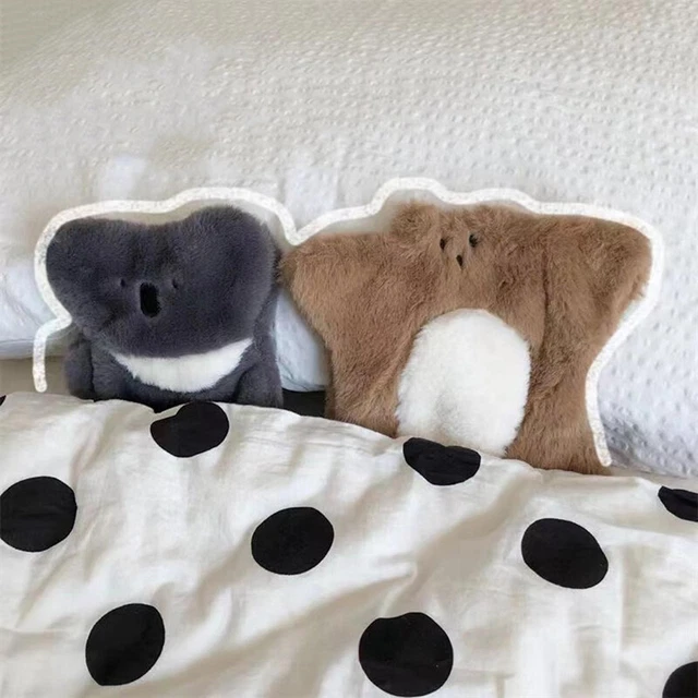 CUTE CARTOON SQUIRREL Koala Pencil Case Cosmetic Bag Large Capacity ...