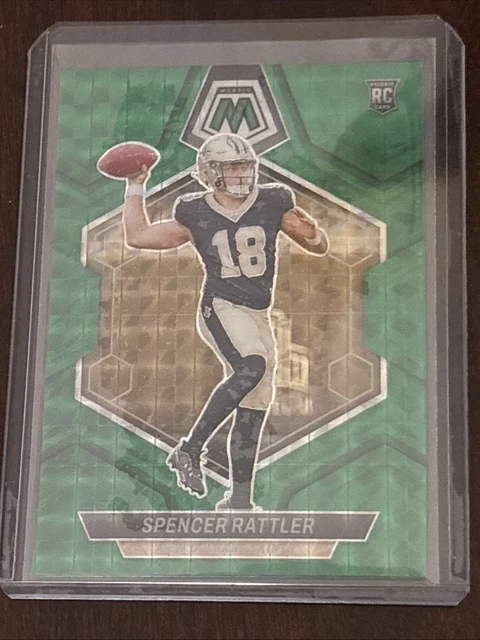 SPENCER RATTLER ROOKIE Card Lot!!! 7 Cards 🔥🔥🔥 Saints! Green Parallels ...