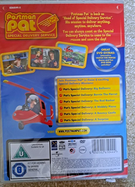 CBEEBIES KIDS GIFT BUNDLE- Postman Pat Thomas the Tank Engine Fireman ...