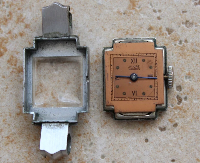 ANCIENNE MONTRE FEMME mécanique ANCRE 15 RUBIS EUR 7,00 - PicClick FR