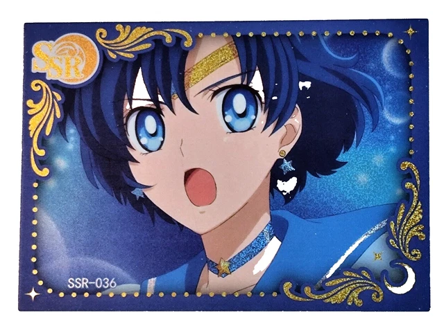 Carte Sexy Girl Manga Holo Waifu Sailor Moon Cosmos Sailor Mercury Ssr 6511