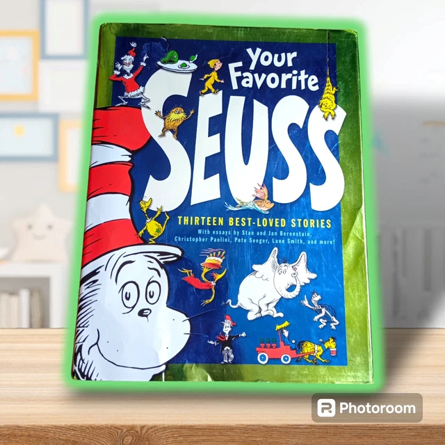 YOUR FAVORITE SEUSS (Classic Seuss) Big Book Of Rhymes $44.95 - PicClick