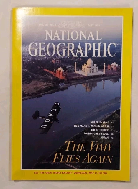 NATIONAL GEOGRAPHIC MAGAZINE May 1995 Vol. 187 No. 5 £3.91 - PicClick UK